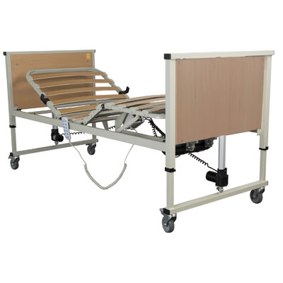 Cama Elétrica Triumph Fantasy 2B com Painel Eco e Grades Madeira ...